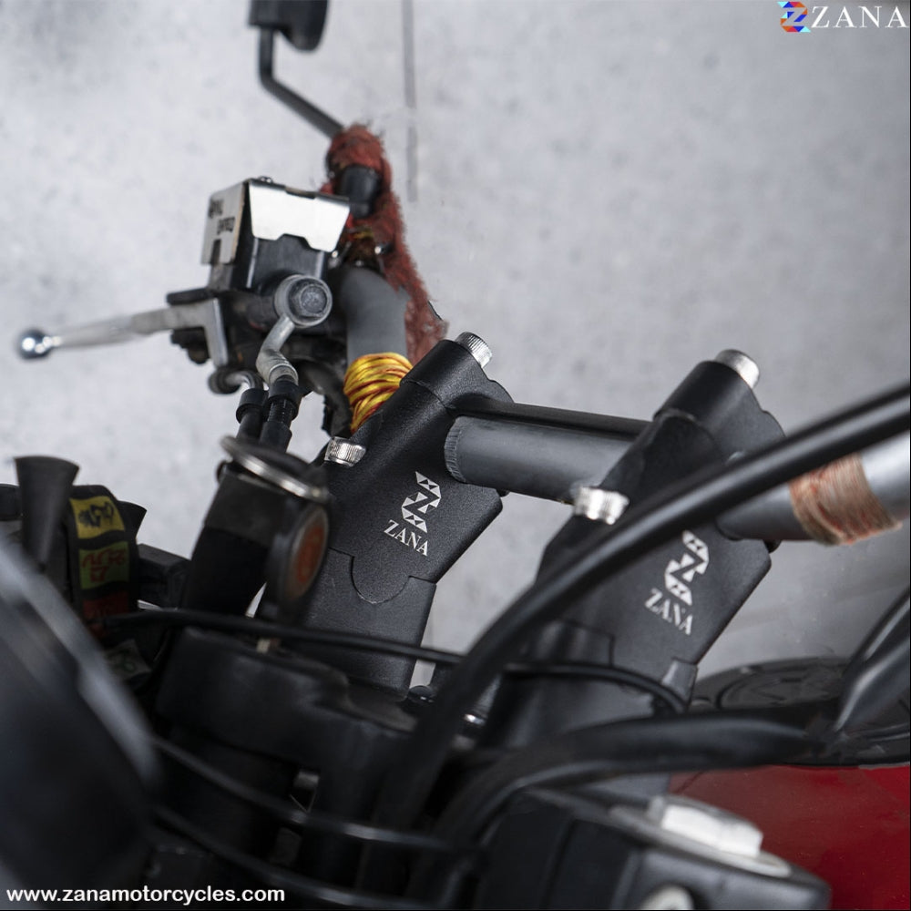 ZANA-HIMALAYAN NEW HANDLE RISER – Crossroad the biker stop