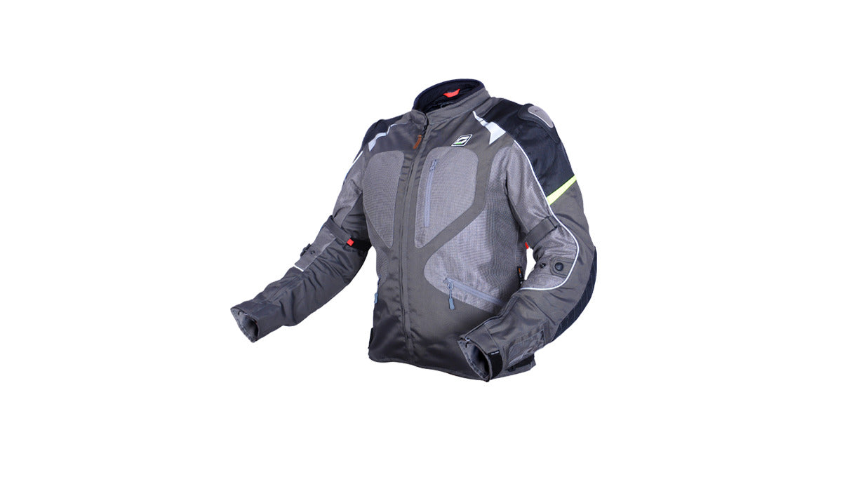 Solace Sabre Jacket V4 (Grey) – Crossroad the biker stop